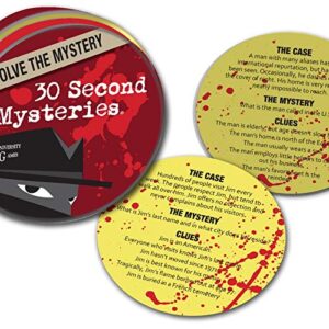 University Games Mystery, Mind and Logic - 30 Second Mysteries Red