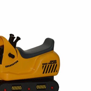 Skyteam Micro Excavator Ride On , Yellow 31.5 x 26 x 9"