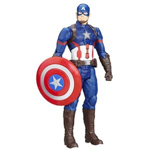 marvel titan hero series captain america electronic figure