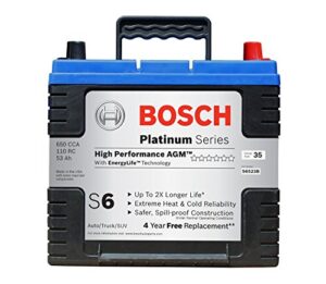 bosch s6523b s6 flat plate agm battery