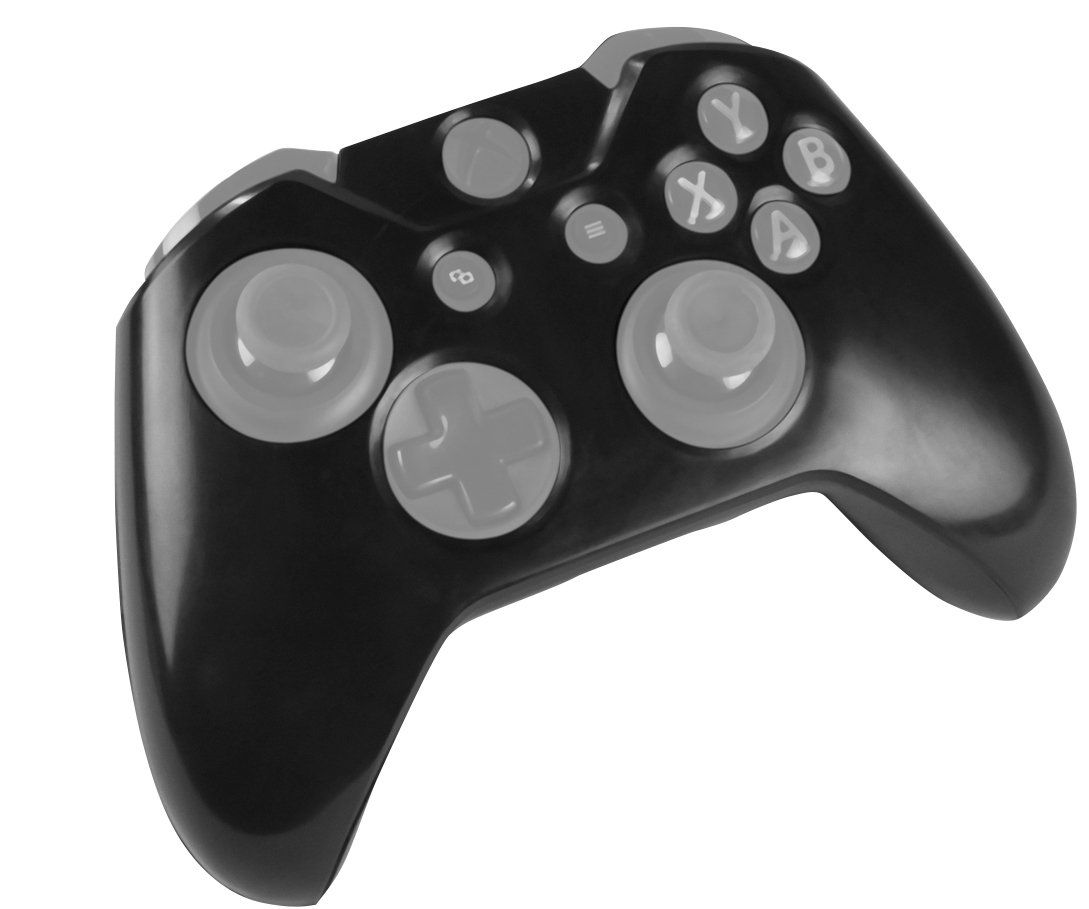 Gioteck Controller Skin Plus Black with Built-in Battery