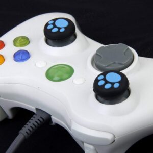 Vivi Audio Thumb Stick Grips Cap Cover Joystick Thumbsticks Caps For PS4 XBOX ONE XBOX 360 PS3 PS2 Blue Cat Dog Paw