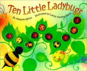 ten little ladybugs by melanie gerth (28-nov-2000) board book