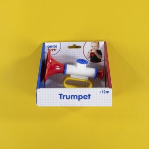 Ambi Toys, Trumpet, Musical Baby Toys, Ages 12 months+