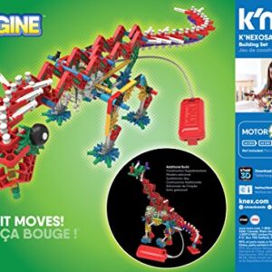 K’NEX Beasts Alive – K'NEXosaurus Rex Building Set – 255 Pieces – Ages 7+ Engineering Educational Toy