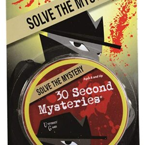 University Games Mystery, Mind and Logic - 30 Second Mysteries Red