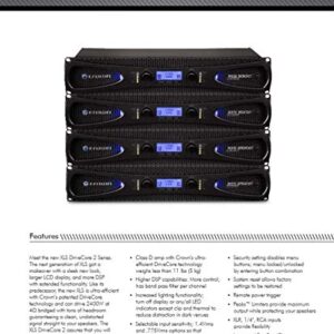 Crown, 2 Two-channel-775W at 4Ω Power Amplifier, 775-Watts (XLS2502)