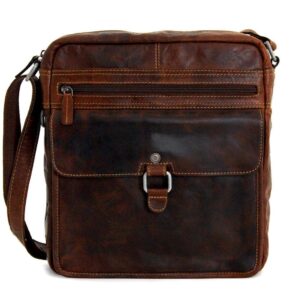 Voyager Large Crossbody Bag #7205 (Brown)