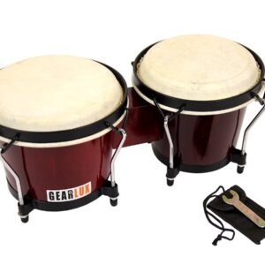 Gearlux Tunable Bongos - Cherry