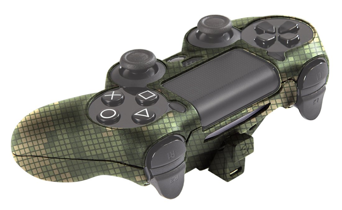 Gioteck Controller Skin Plus Camo with Built-in Battery - PlayStation 4