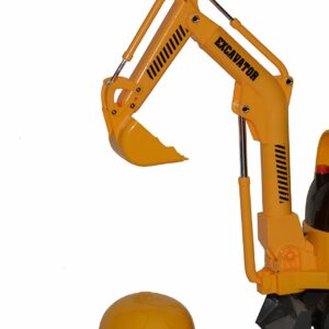 Skyteam Micro Excavator Ride On , Yellow 31.5 x 26 x 9"