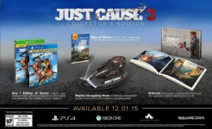 just cause 3 collector's edition - playstation 4