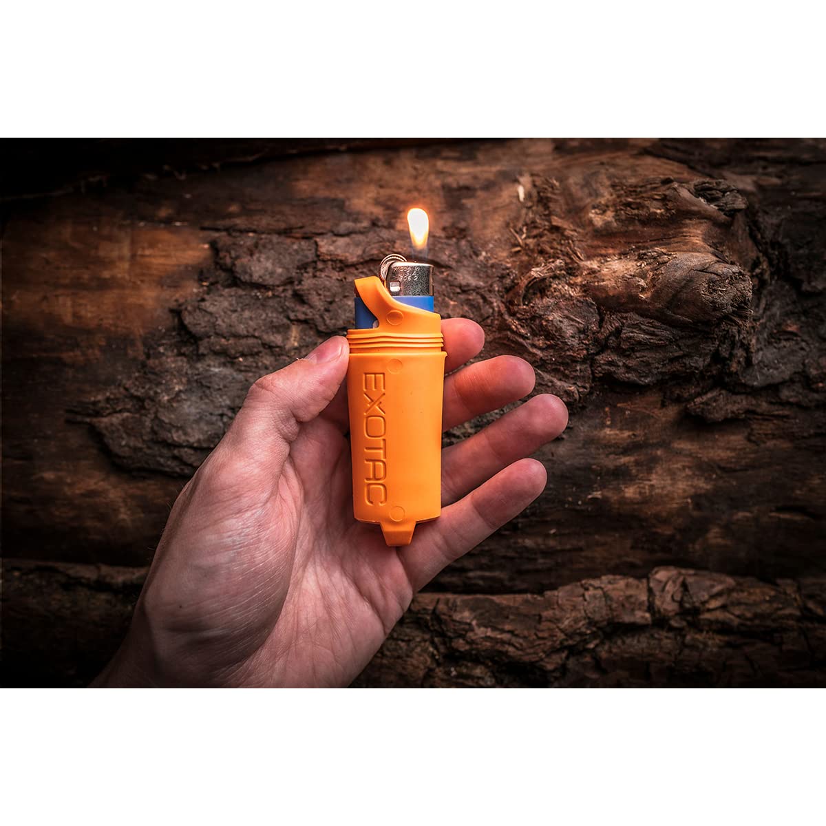 Exotac FireSLEEVE Waterproof Lighter, Orange