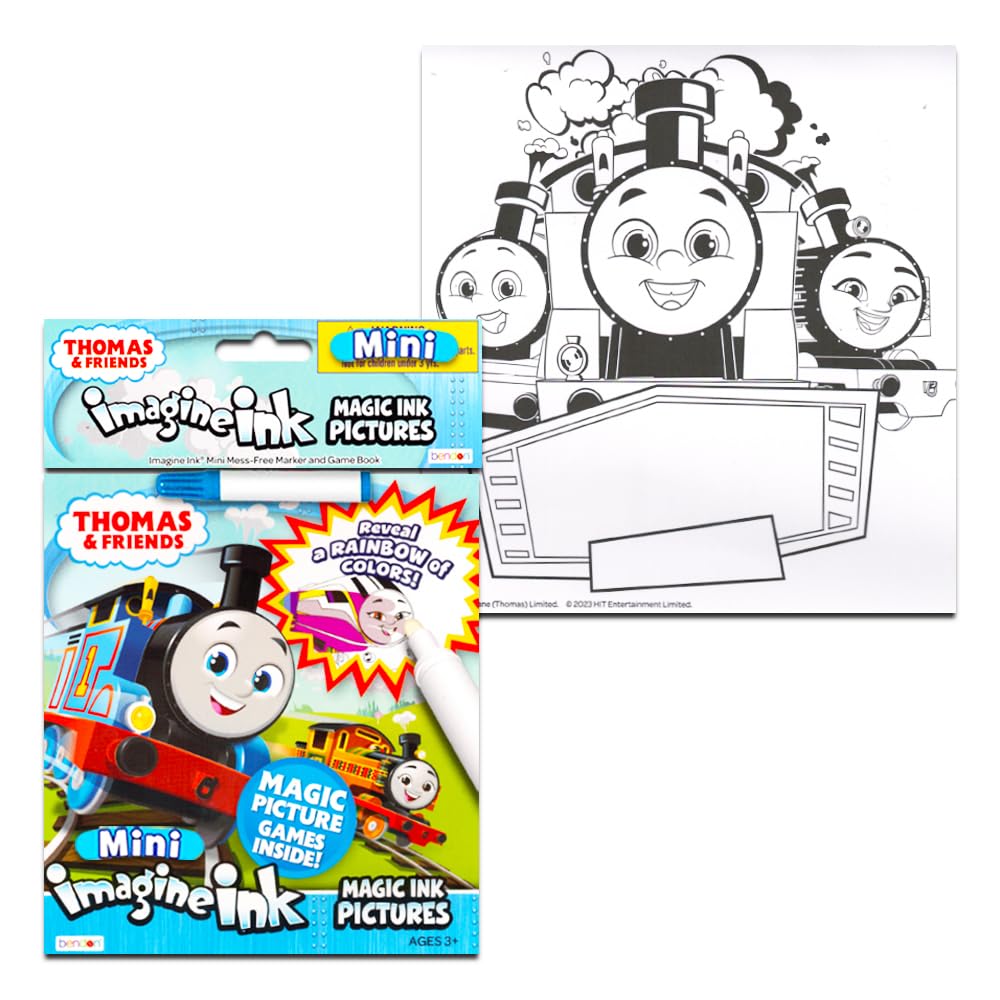 Thomas The Train Imagine Ink Book and Sticker Book Set