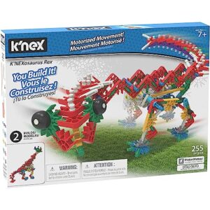 K’NEX Beasts Alive – K'NEXosaurus Rex Building Set – 255 Pieces – Ages 7+ Engineering Educational Toy