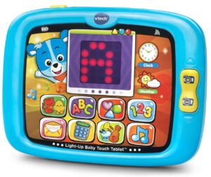 vtech light-up baby touch tablet , blue