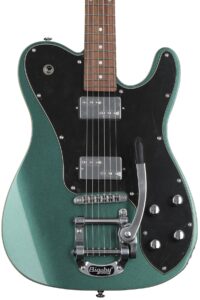 schecter pt fastback ii b electric guitar - dark emerald green