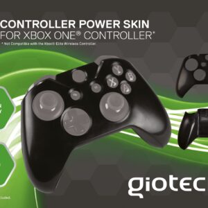 Gioteck Controller Skin Plus Black with Built-in Battery