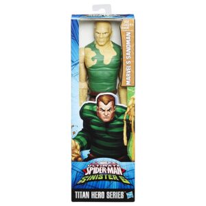 hasbro b6388 marvel titan hero toy - sandman 12 inch action figure - ultimate spider-man v sinister 6