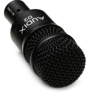 Audix D2 Trio Dynamic Microphone 3-pack for Kick Drums, Toms, and Bass Instruments