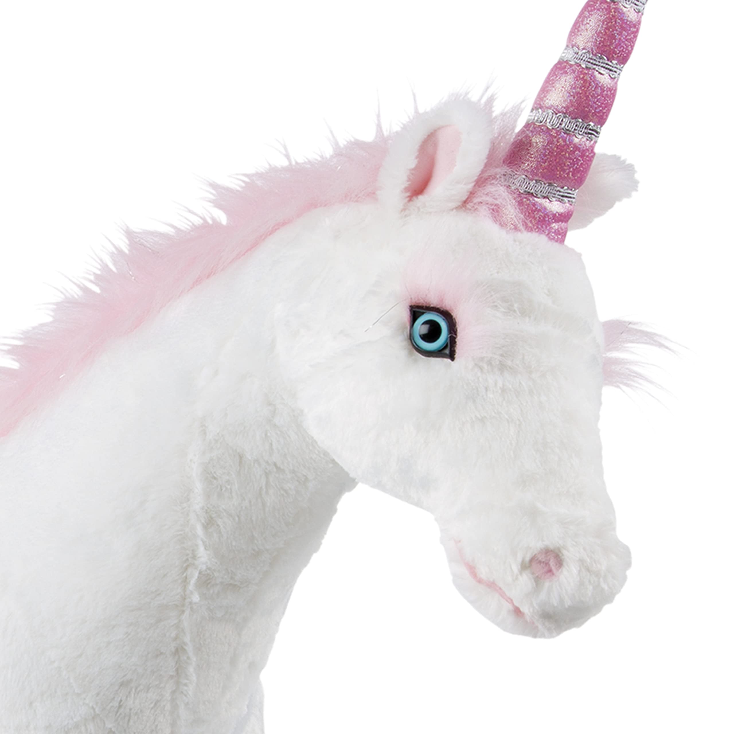 Melissa & Doug Giant Unicorn - Lifelike Stuffed Animal (over 2 feet tall)