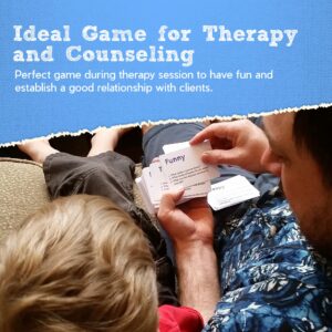 Describe Cards - Deck One Conversation Cards, Over Two Dozen Games and Social Emotional Learning Activities for Families, Therapy, School and More. Includes More Than 300+ Questions.