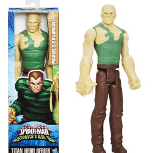 Hasbro B6388 Marvel Titan Hero Toy - Sandman 12 Inch Action Figure - Ultimate Spider-Man v Sinister 6