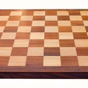 StonKraft Wooden Chess Board Without Pieces for Professional Chess Players - Appropriate Wooden & Brass Chess Pieces Chessmen Available Separately by Brand (16x16 Acacia)