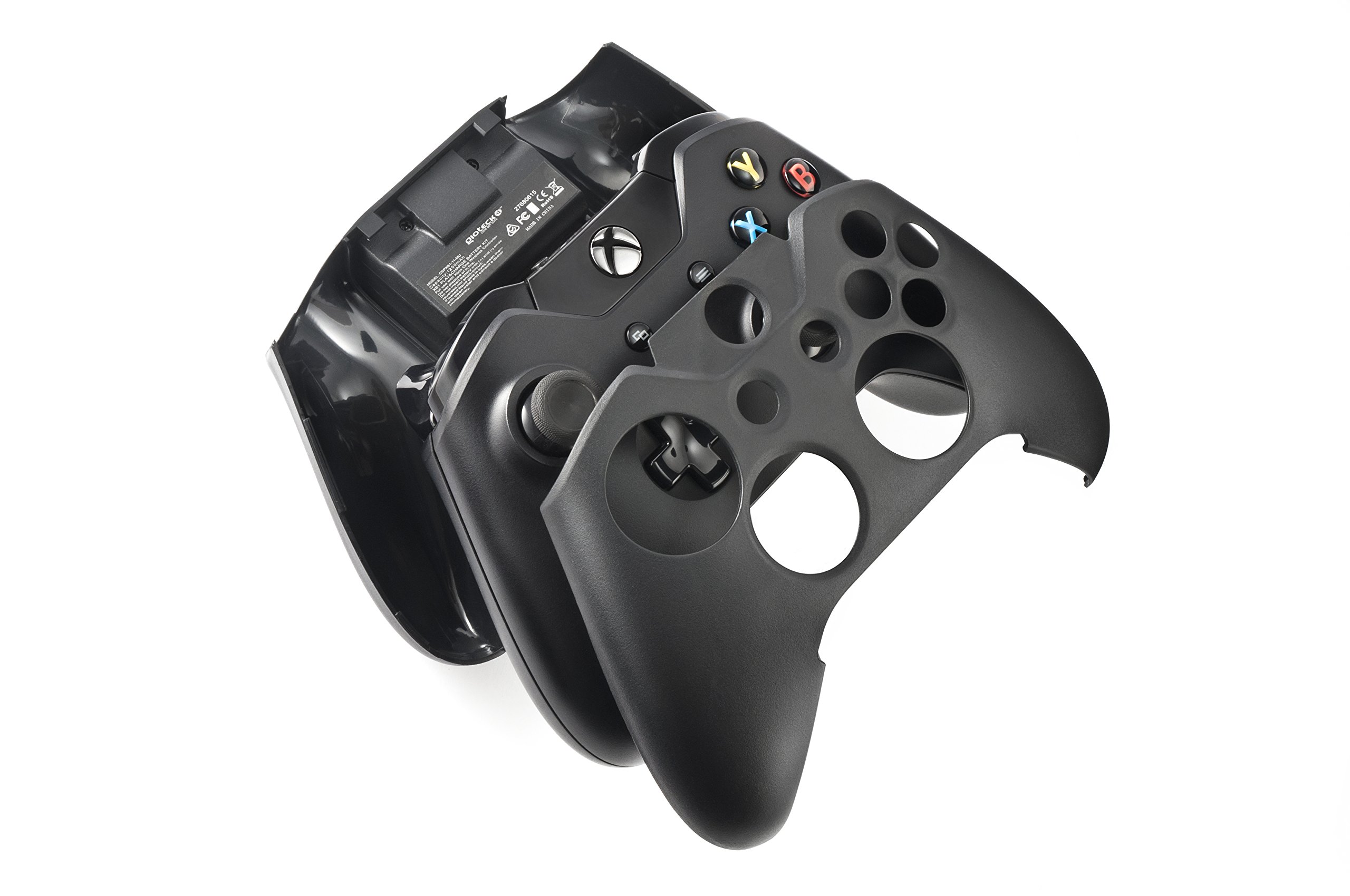 Gioteck Controller Skin Plus Black with Built-in Battery