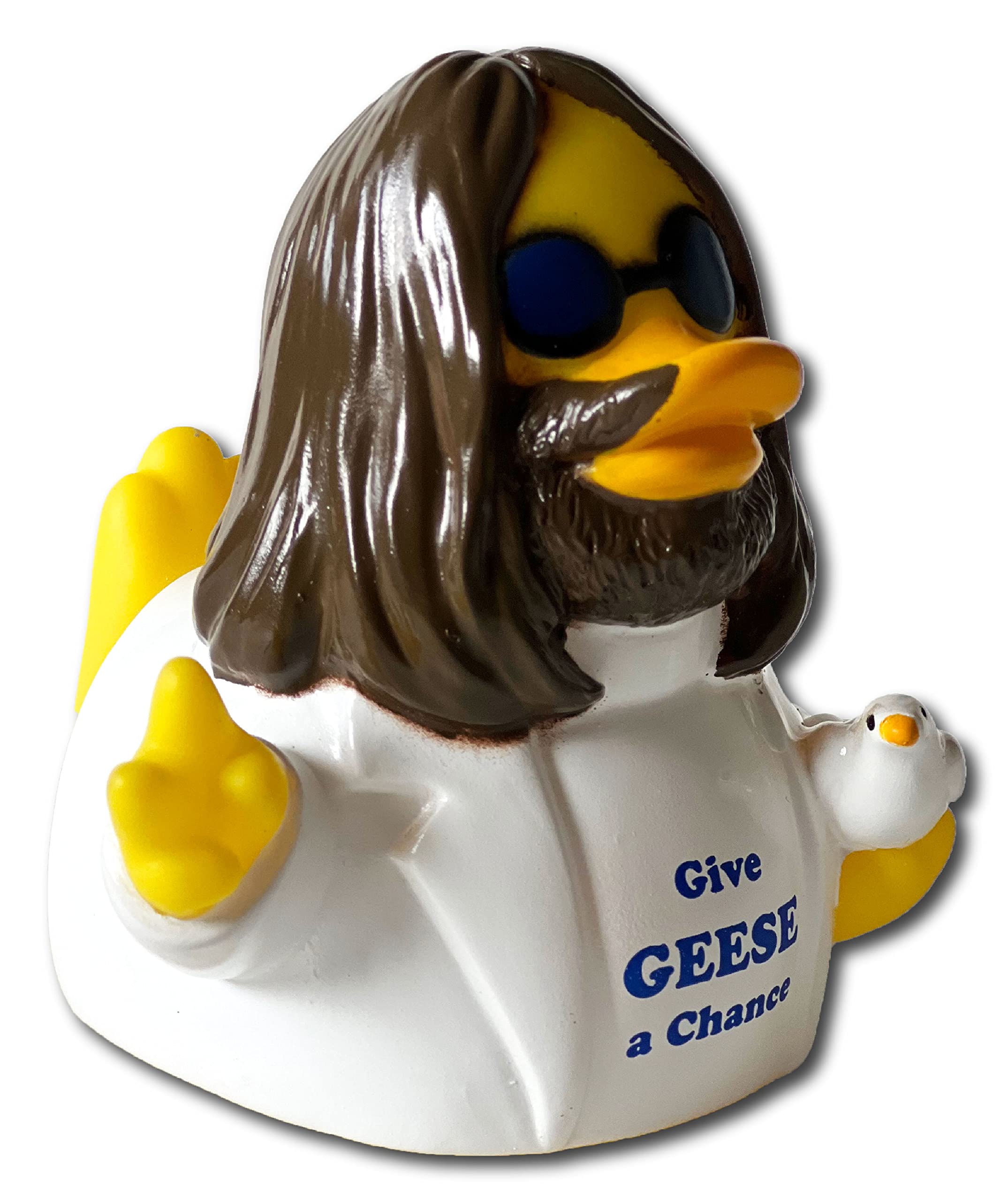 CelebriDucks - Give Geese A Chance - Floating Rubber Ducks - Collectible Bath Toy Gift for Kids & Adults of All Ages