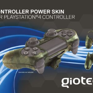 Gioteck Controller Skin Plus Camo with Built-in Battery - PlayStation 4