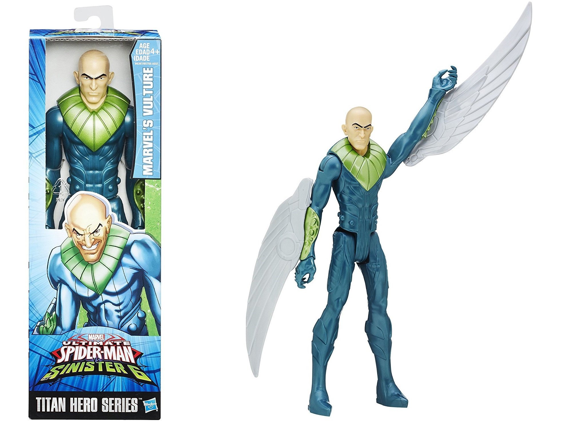 Spider-Man Ultimate Spider-Man vs. The Sinister Six: Titan Hero Series Marvel’s Vulture