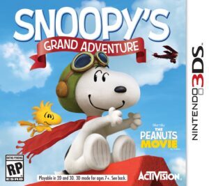 snoopy's grand adventure - nintendo 3ds