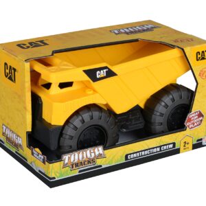 Toy State Caterpillar CAT Tough Tracks Construction Crew Dump Truck