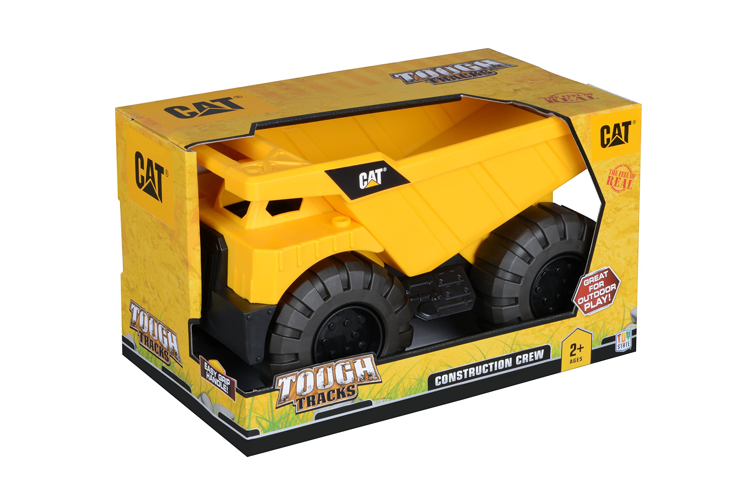 Toy State Caterpillar CAT Tough Tracks Construction Crew Dump Truck