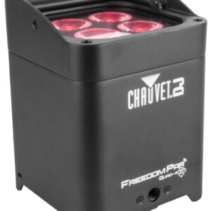 CHAUVET DJ Freedom Par Quad-4 IP Indoor/Outdoor Battery-Powered Wireless LED Par-Style Wash Light