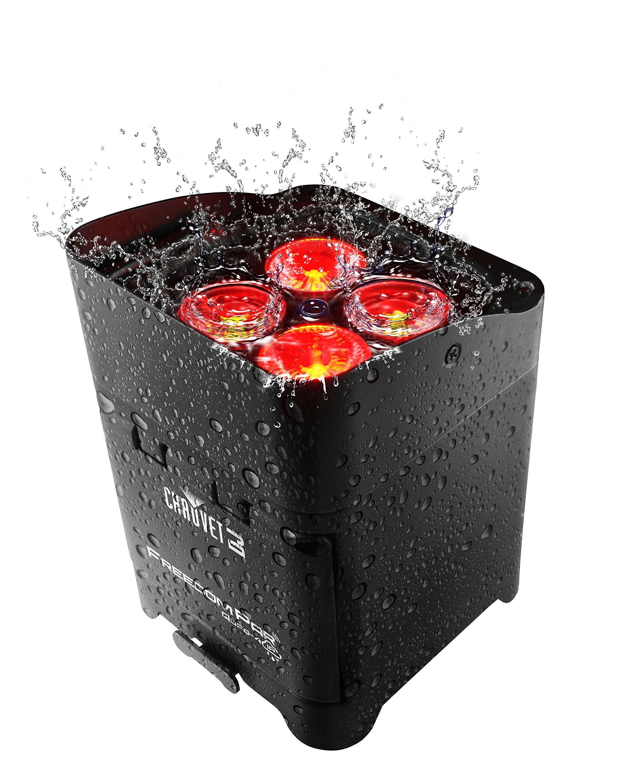 CHAUVET DJ Freedom Par Quad-4 IP Indoor/Outdoor Battery-Powered Wireless LED Par-Style Wash Light