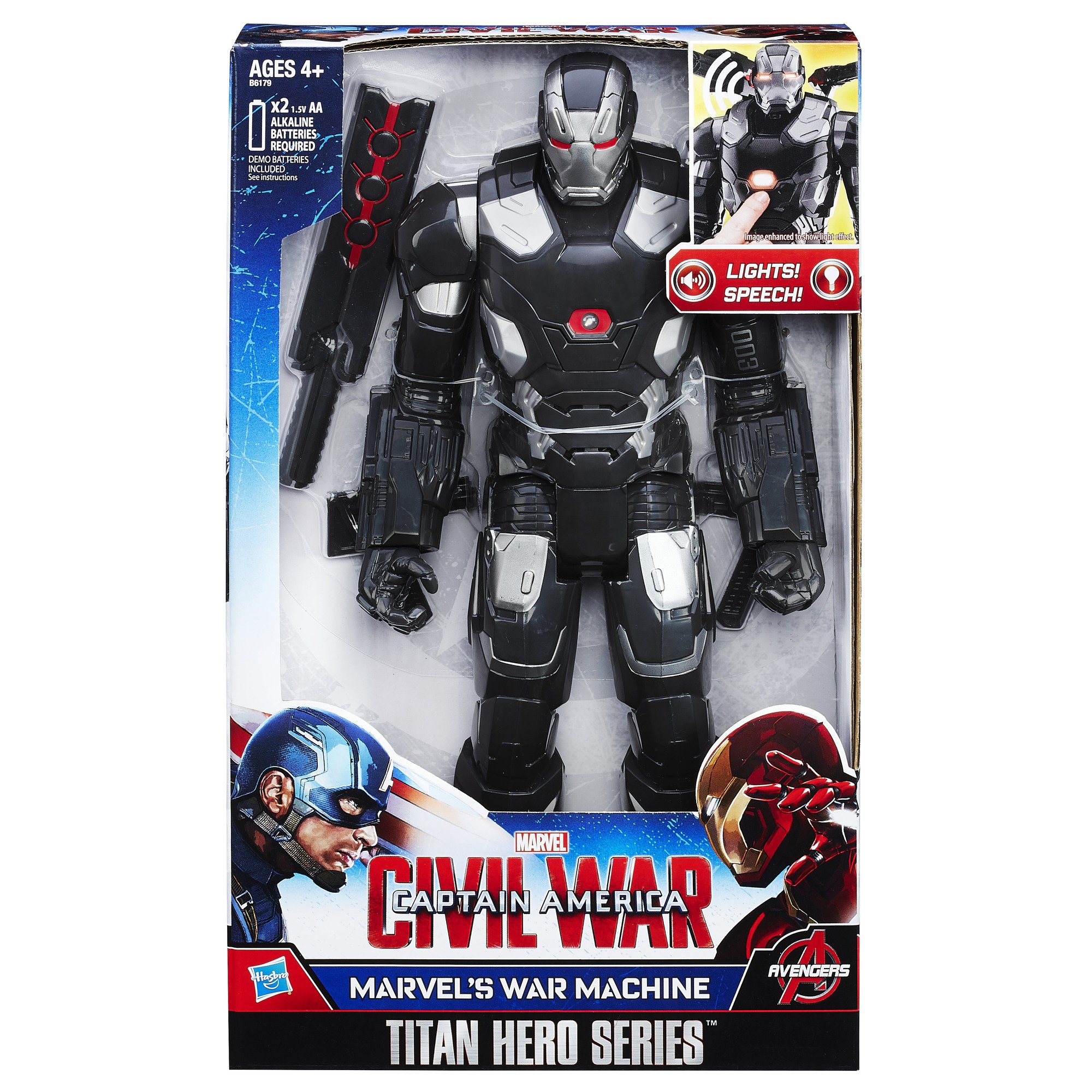 Marvel Titan Hero Series Marvel’s War Machine Electronic Figure