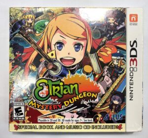 etrian mystery dungeon: first print launch edition with special book & music cd [nintendo 3ds]