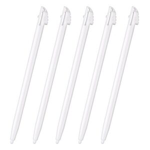 yueton 10pcs Black and White Plastic Replacement Stylus Touch Screen Pen Set, Compatible with Nintendo 3DS, 3DS XL, 3DS LL