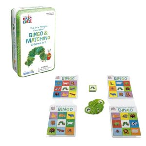 university games briarpatch | the very hungry caterpillar & friends 2-in-1 tin, ages 3+