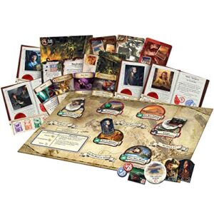 Eldritch Horror Under the Pyramids Board Game EXPANSION | Mystery Game | Cooperative Board Game for Adults and Family | Ages 14+ | 1-8 Players | Avg. Playtime 2-4 Hours | Made by Fantasy Flight Games