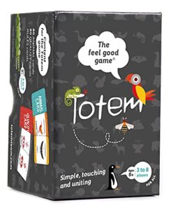 totem: self-esteem & family bonding game ages 8+ - therapy games for kids, teens, adults, counselors - team building games for work - group therapy conversation cards for mental health