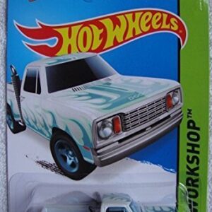 Hot Wheels, 2015 HW Workshop, '78 Dodge Li'l Red Express Truck [White] Die-Cast Vehicle #215/250