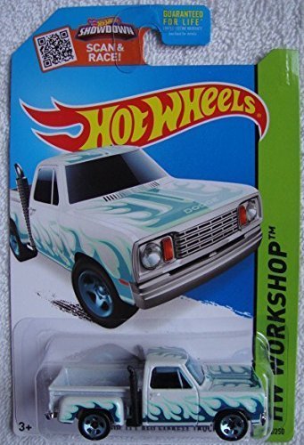 Hot Wheels, 2015 HW Workshop, '78 Dodge Li'l Red Express Truck [White] Die-Cast Vehicle #215/250