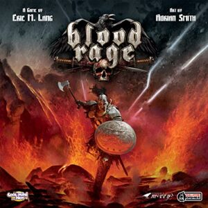 Blood Rage (Core Box) | Strategy Game | Viking Fantasy Board Game | Tabletop Miniatures Battle Game for Adults and Teens | Ages 14+ | 2-4 Players | Avg. Playtime 60-90 Mins | Made by CMON