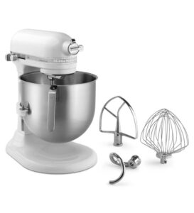 kitchenaid commercial 8-quart stand mixer | white