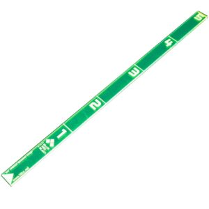 litko movement ruler | range gauge| compatible with star wars: armada | (fluorescent blue)