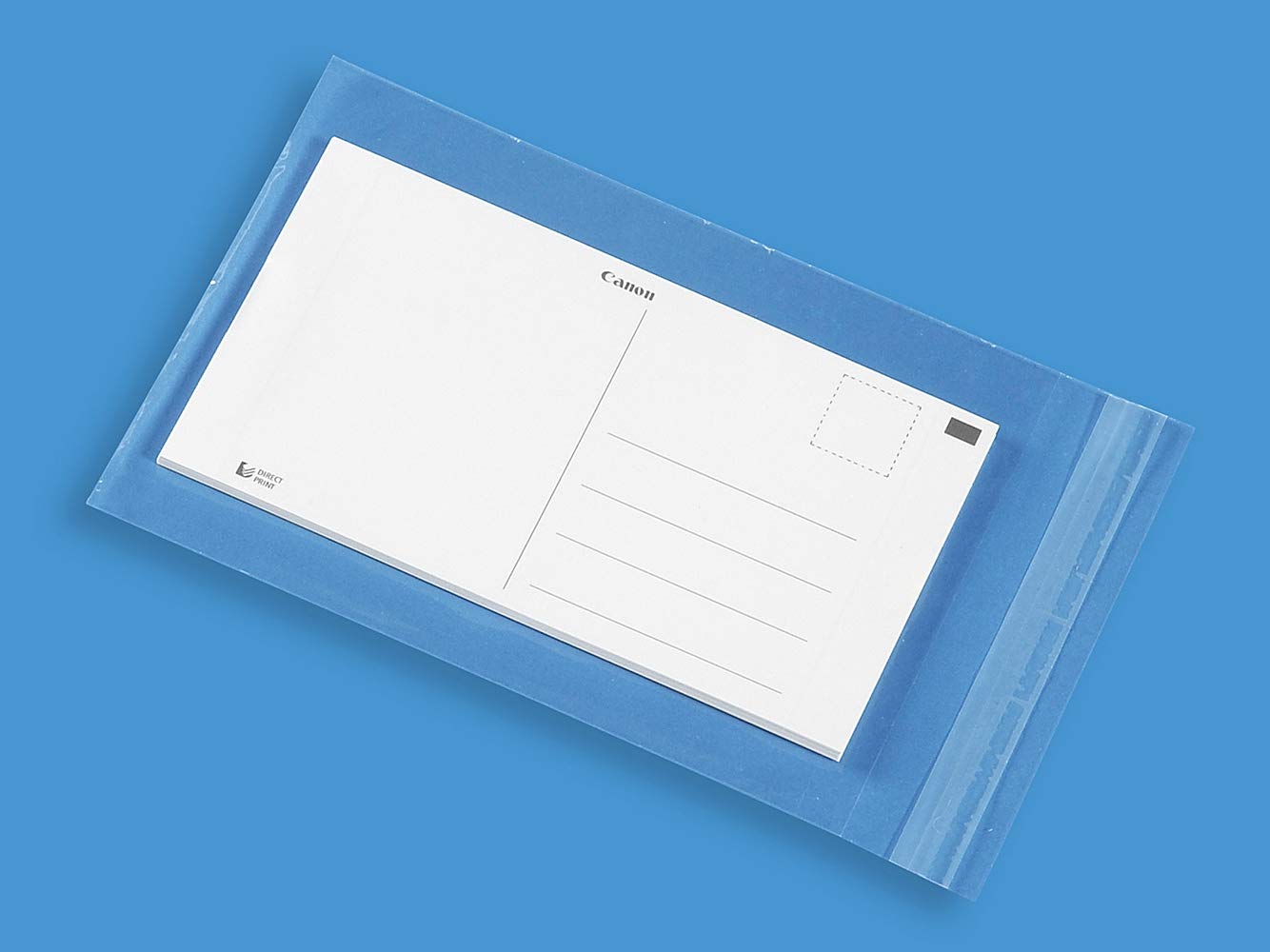 Uline 5-1/2" x 7-1/2" Clear Resalable A7 Card Envelopes Polypropylene Cello Bags, 1.5 mil (S-13259)