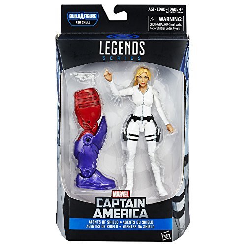 Marvel 6 Inch Legends Agents of Shield Sharon Carter Action Figure (Build Red Skull)